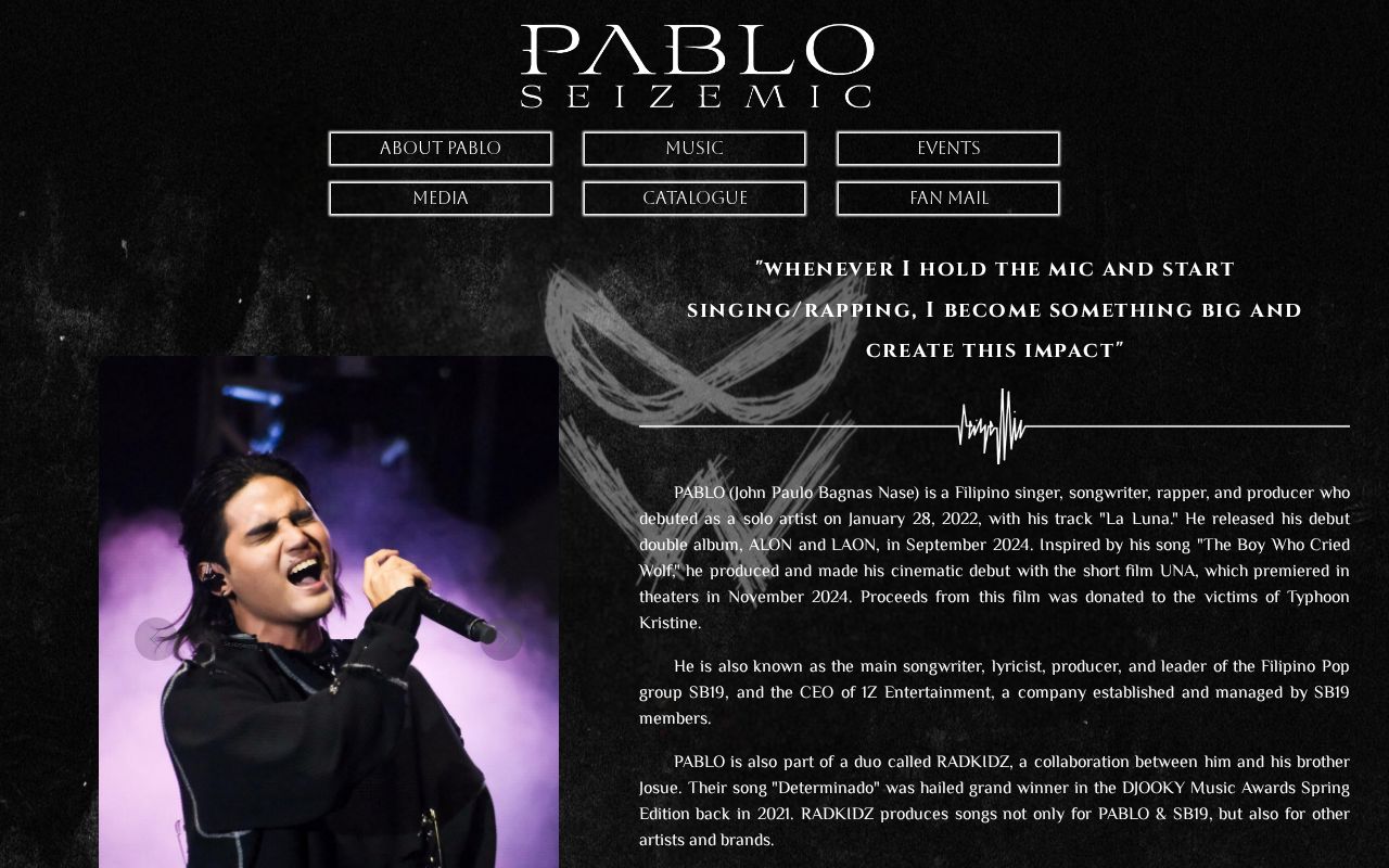 Pablo Seizemic: A Guide to Filipino Solo Music Artist and SB19 Leader PABLO